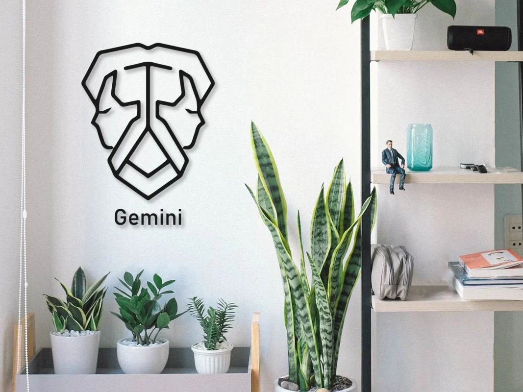 Constellation wall art, Gemini Wall Art Decor – GiftsGuides