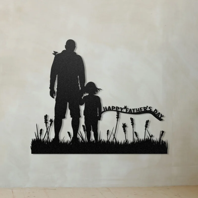 Personalized Fathers Day gift – Father’s Day – Fathers Day Metal Art ...